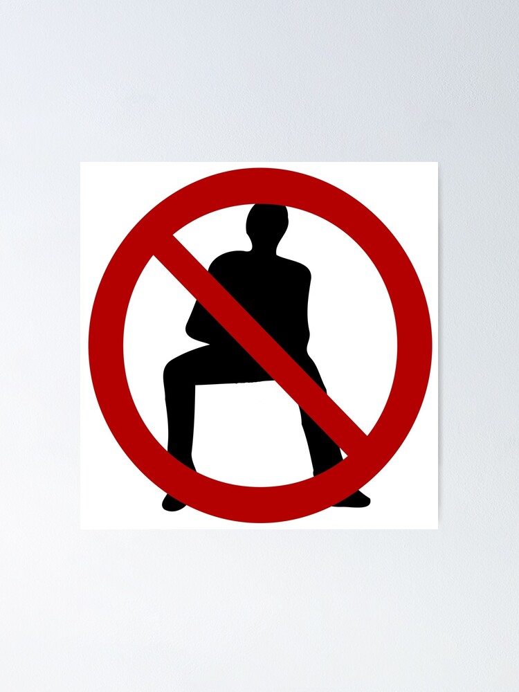 "Say NO to ManSpreading - Prohibit ManSpreading - Anti Manspreading ...