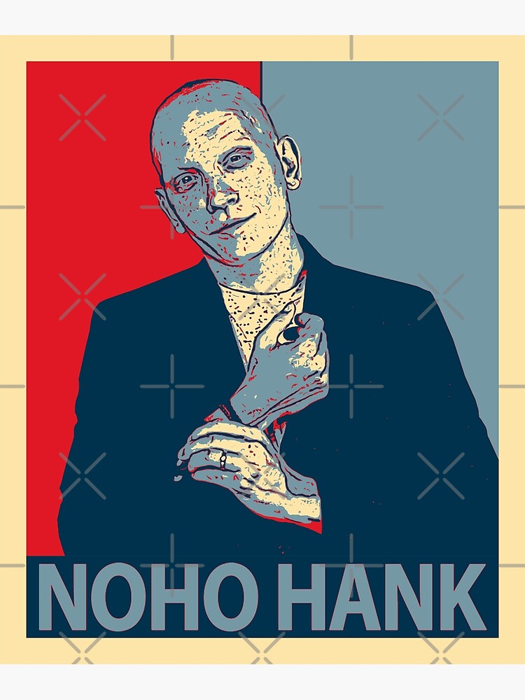 "Noho Hank Barry" Poster for Sale by Hornetdesign | Redbubble