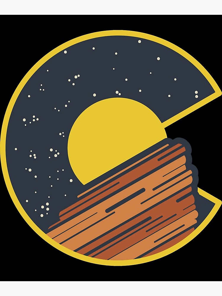 "Red Rocks Colorado Sticker" Poster for Sale by BrennaRossi | Redbubble