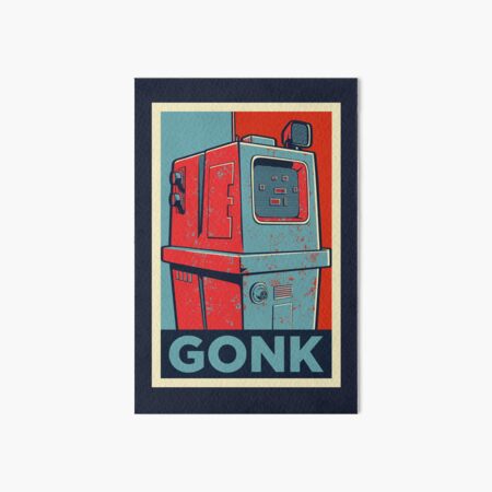"GONK v2" Art Board Print for Sale by Olipop | Redbubble