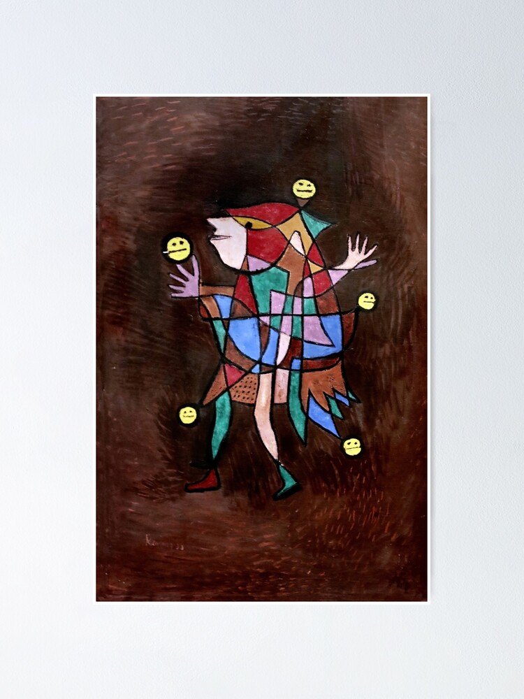 "Paul Klee - Der Narr (The Fool) 1927" Poster for Sale by Onodera ...