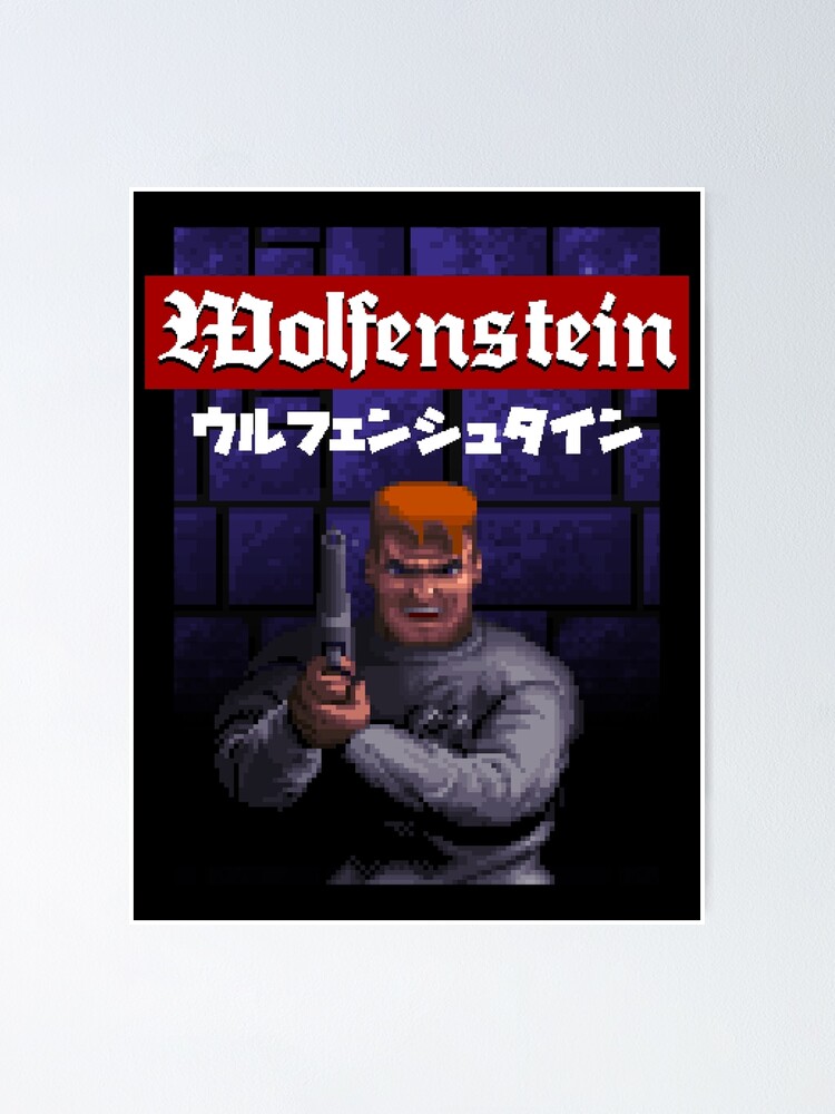 "Wolfenstein" Poster for Sale by bootlegfactory | Redbubble