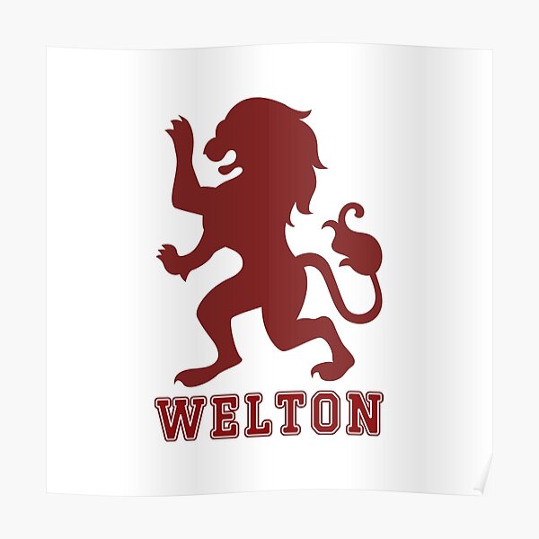 "Welton Academy " Poster for Sale by christteenryan | Redbubble