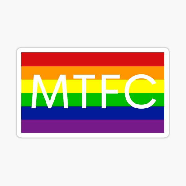 "Pride Mansfield Town FC Sticker | The Stags Sticker | MTFC" Sticker by ...