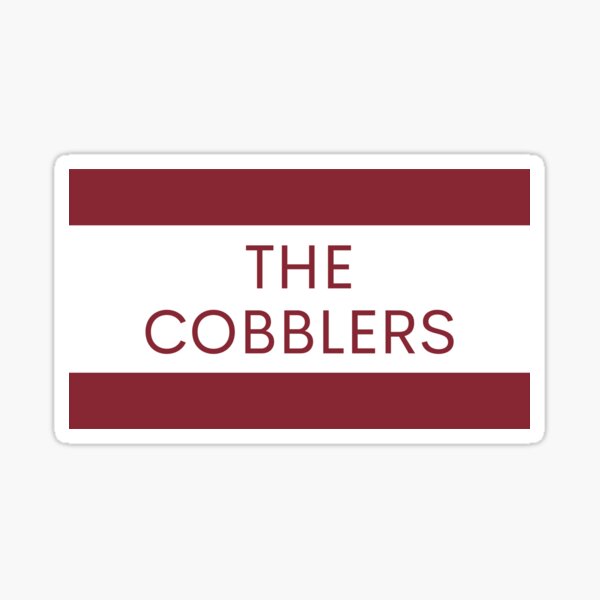 "Northampton Town FC Sticker | The Cobblers Sticker | NTFC" Sticker for ...