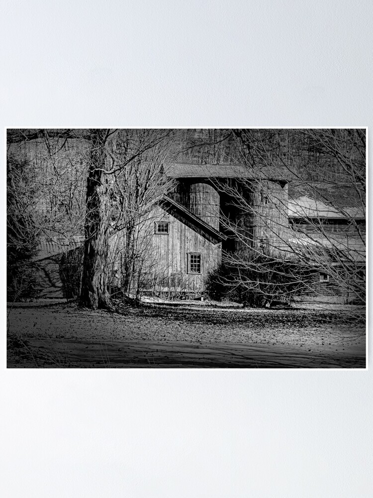 "The old barns out back." Poster by KENDALLMcKERNON | Redbubble