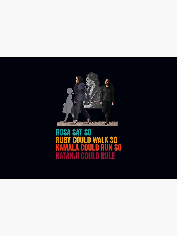 "Rosa SAT Ruby WALK Kamala RUN so Ketanji could RULE KBJ Meme" Mask by ...
