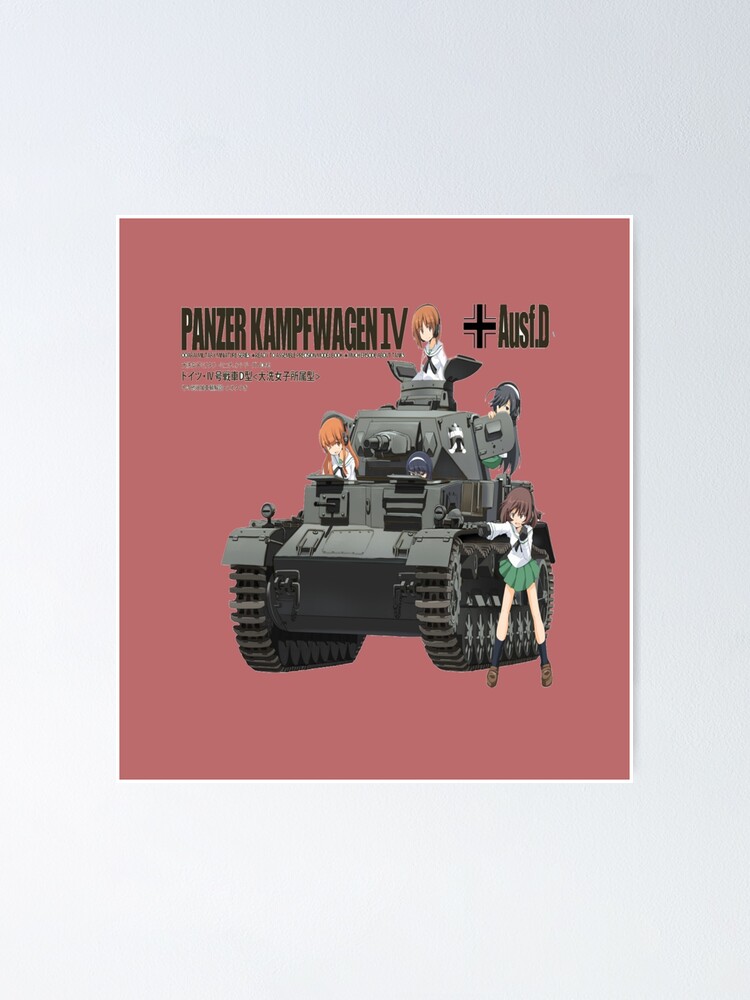 "PANZER KAMPFWAGEN IV AUSF F. D" Poster for Sale by IsacKshlerin ...