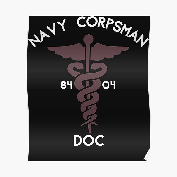 "Us navy corpsman,,doc, best seller" Poster for Sale by JasmineLucero ...