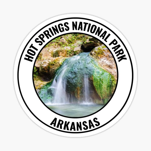 "hot springs national park Arkansas " Sticker for Sale by Color-co ...