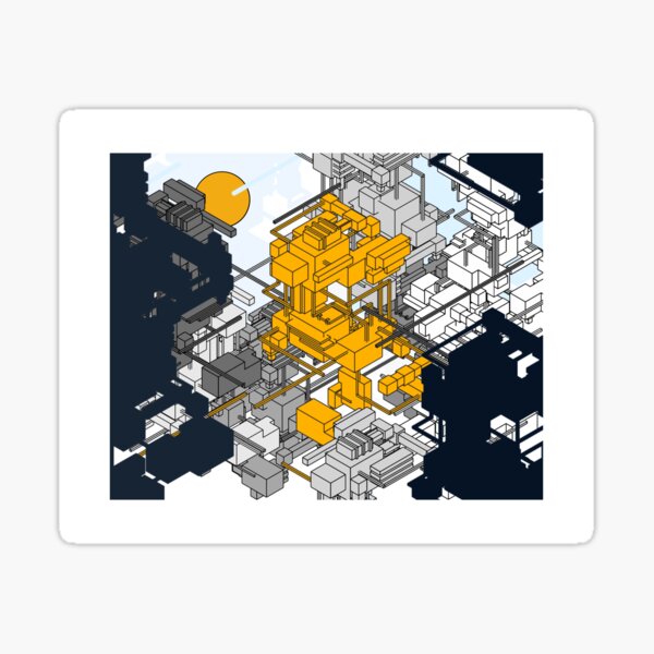 "Mnemonic Data Tree" Sticker for Sale by JazzDuncan | Redbubble