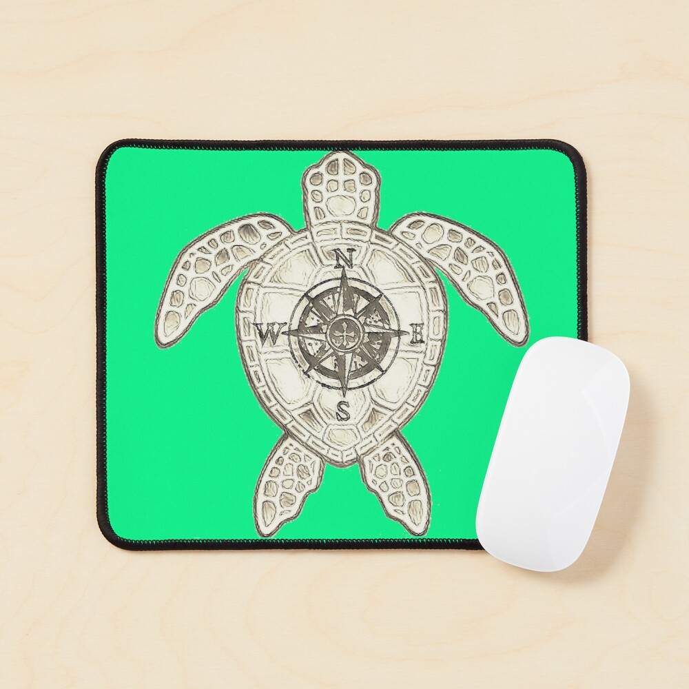 "sea turtle compass" Sticker for Sale by creativecowgirl | Redbubble