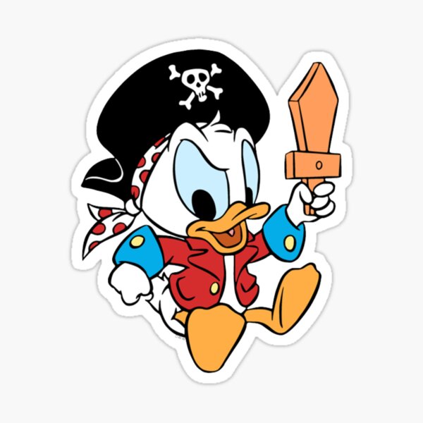 "Pirate Donald Duck baby,Happy Donald Duck ,Donald Duck illustration ...