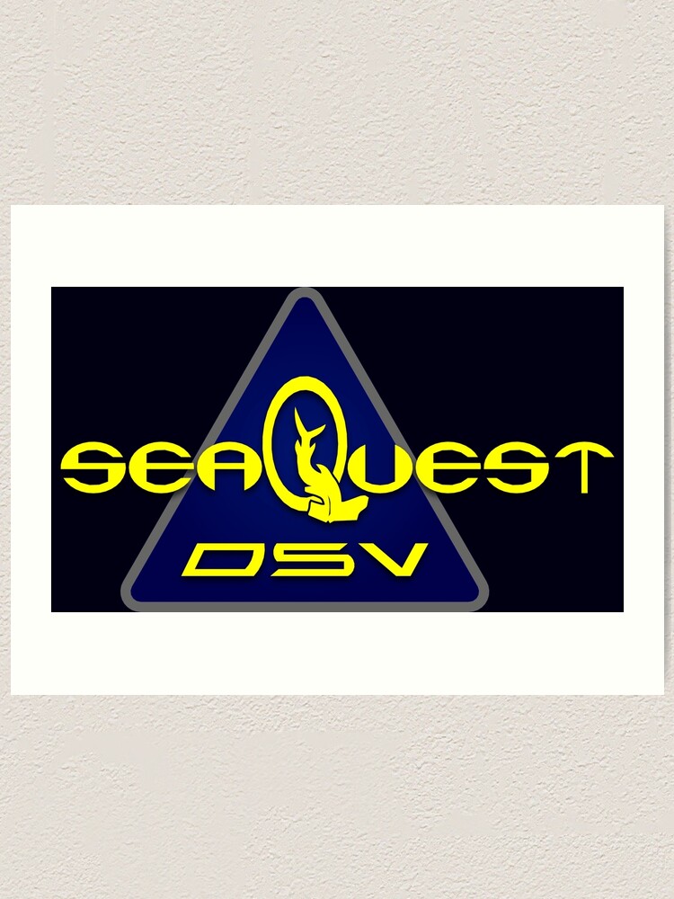 "SeaQuest DSV logo" Art Print for Sale by Tzsycho | Redbubble