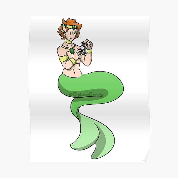 "Merman Kyle" Poster by CipherCandy | Redbubble
