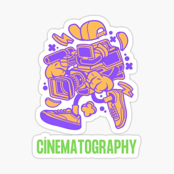 "Cinematography" Sticker for Sale by choosetake | Redbubble