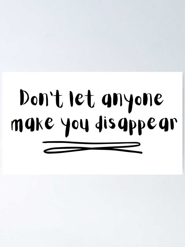 "Don't let anyone make you dissapear, Heartstopper art teacher quote ...