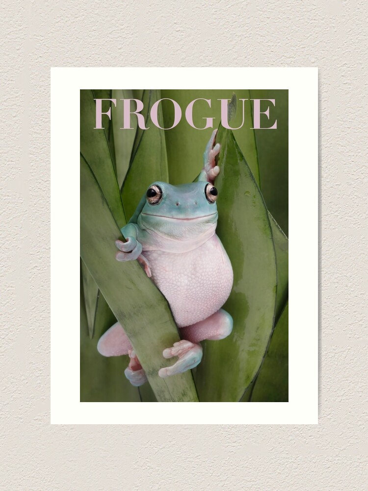 "HQ Frogue Internet Sexy Frog Meme" Art Print for Sale by fomodesigns ...