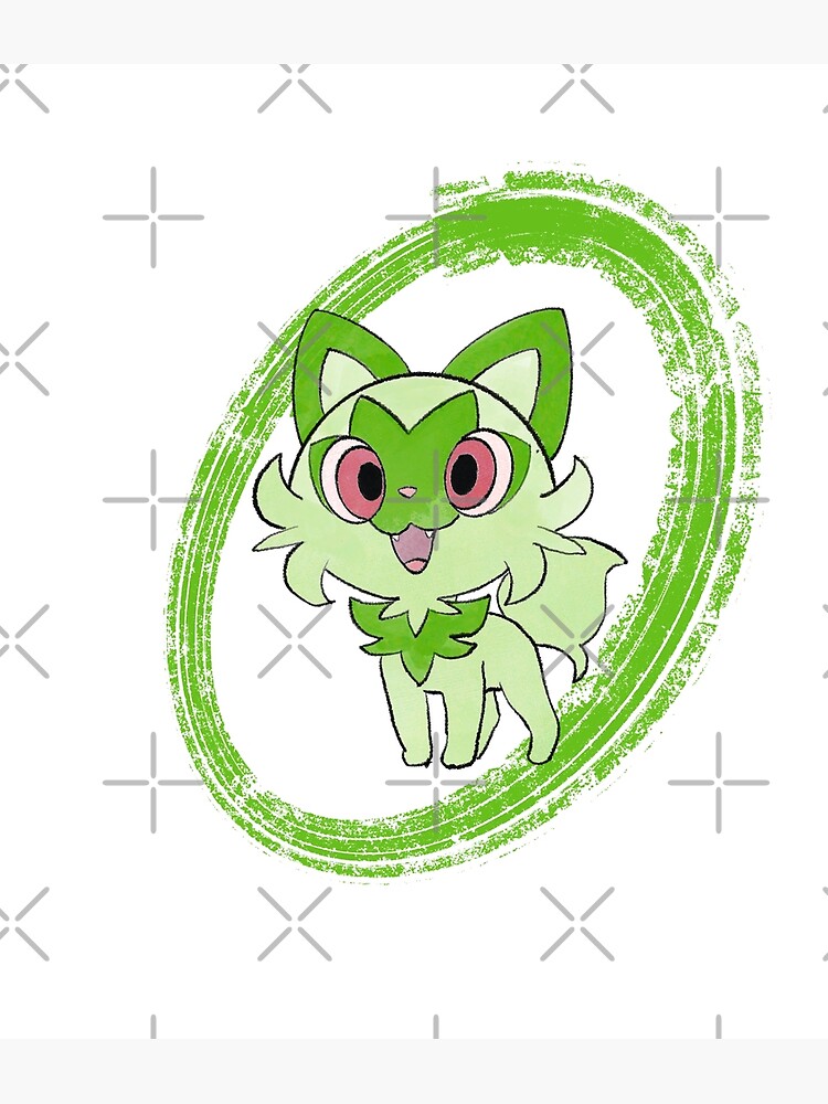 "Sprigatito" Poster for Sale by ZentriumChimp | Redbubble