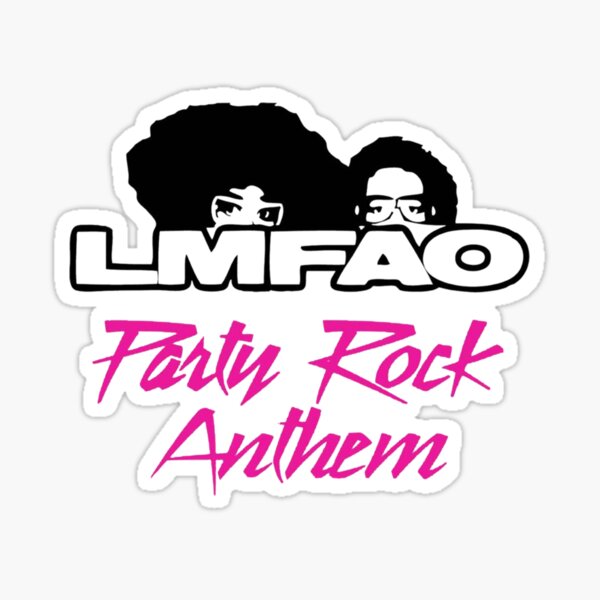 "Band Lmfao Music Product Logo" Sticker by alvinaryan | Redbubble