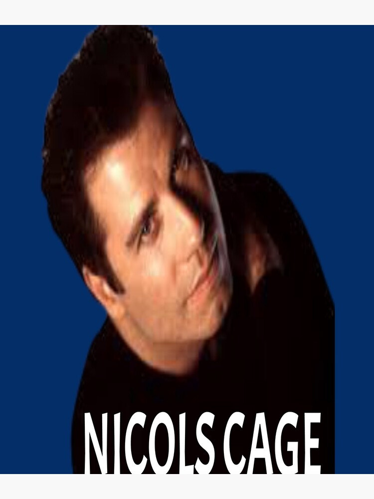 "JOHN TRAVOLTA FACE TO NICOLAS CAGE FACE OFF " Poster for Sale by ...