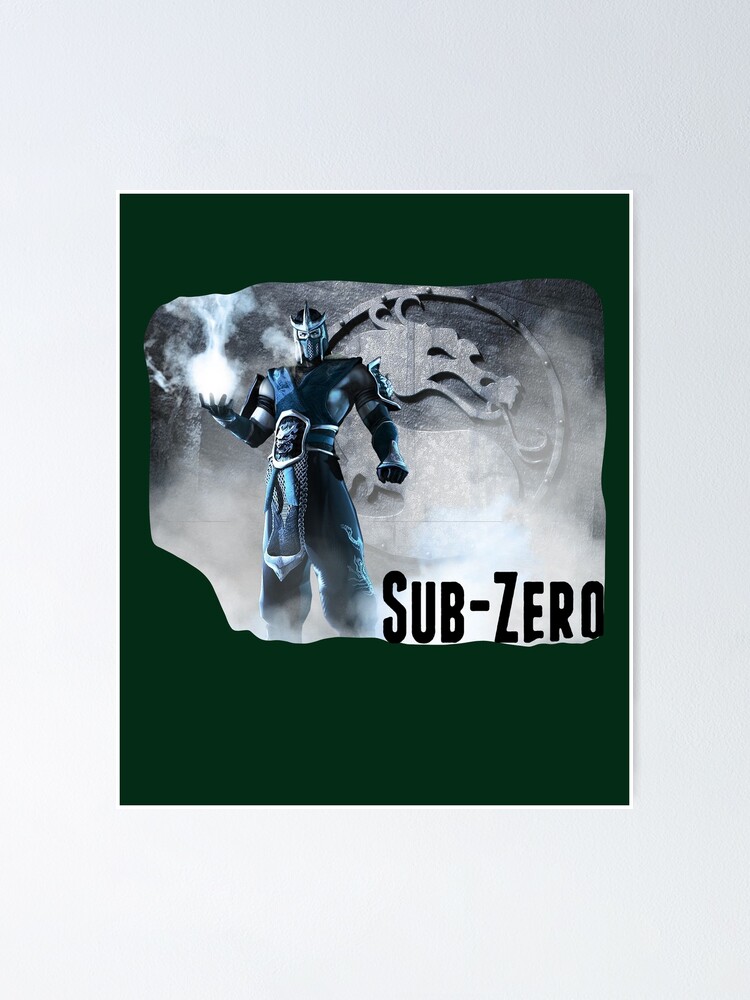 "Sub Zero Mortal Kombat " Poster for Sale by MavesDS | Redbubble