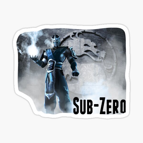 "Sub Zero Mortal Kombat " Sticker by MavesDS | Redbubble