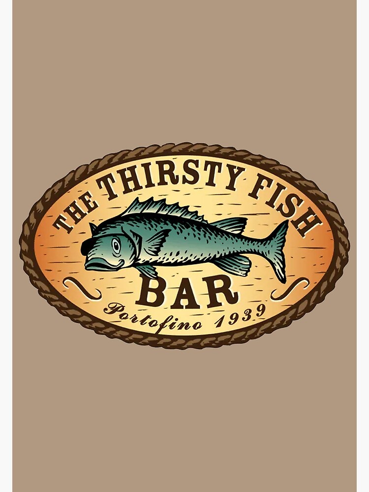 "The Thirsty Fish Bar" Poster by ThemeParkNOW | Redbubble