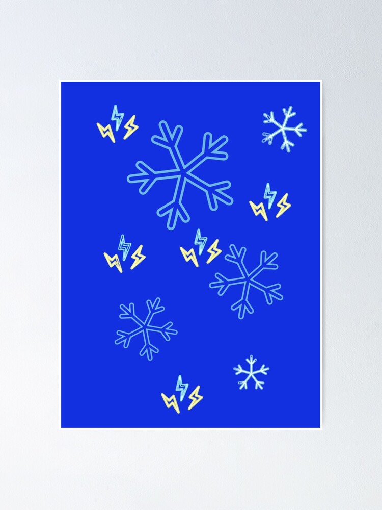" Ice flakes" Poster for Sale by Coolleststuff | Redbubble