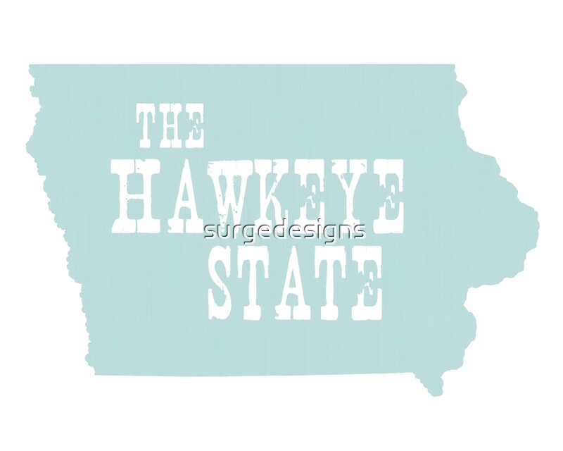"Iowa State Motto Slogan" by surgedesigns | Redbubble