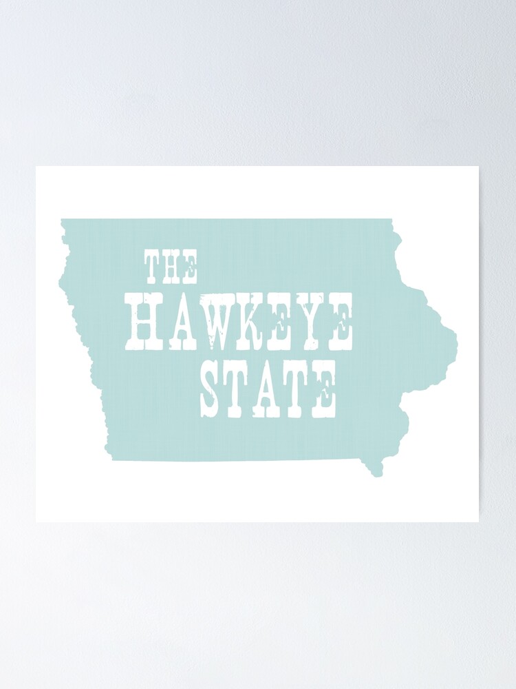 "Iowa State Motto Slogan" Poster by surgedesigns | Redbubble