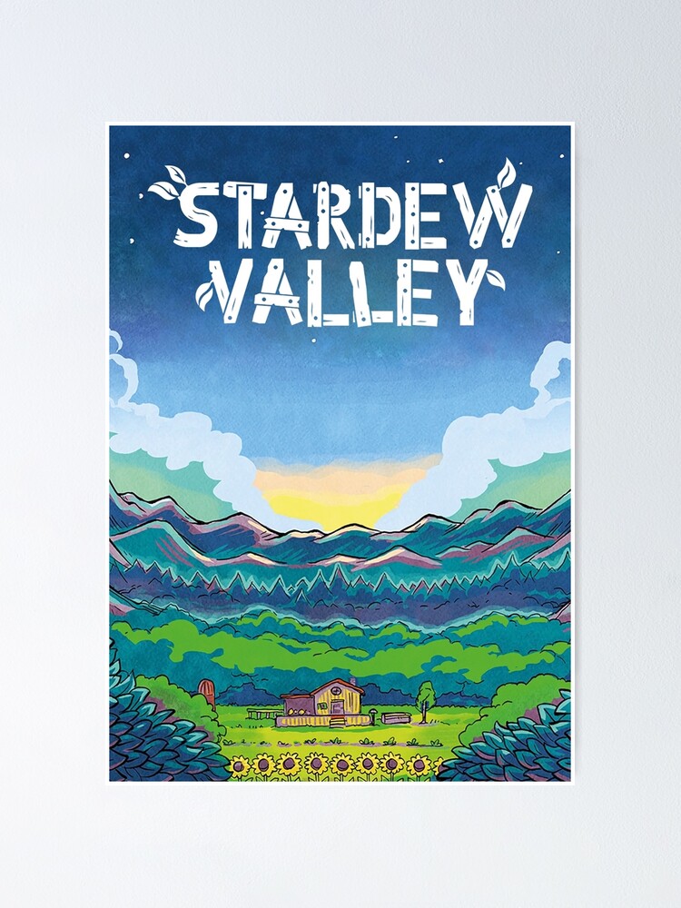 "Stardew Valley" Poster for Sale by SeerEmperor | Redbubble