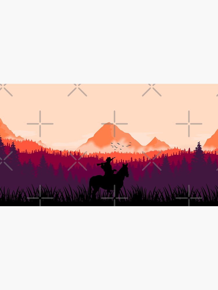 "Arthur Morgan Minimalist RDR2" Art Print for Sale by FandomPlusMerch ...