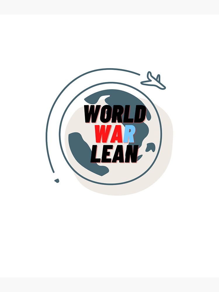 "world war lean" Sticker by Huluhub | Redbubble