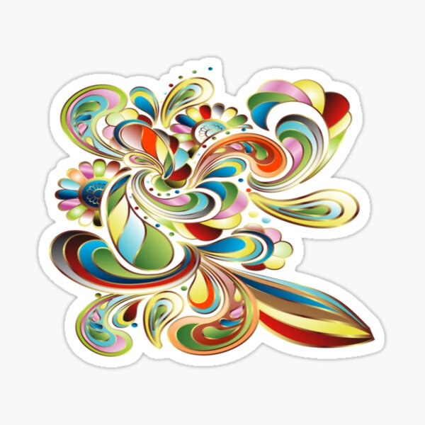 "Abstract design" Sticker by PavelSelikov | Redbubble