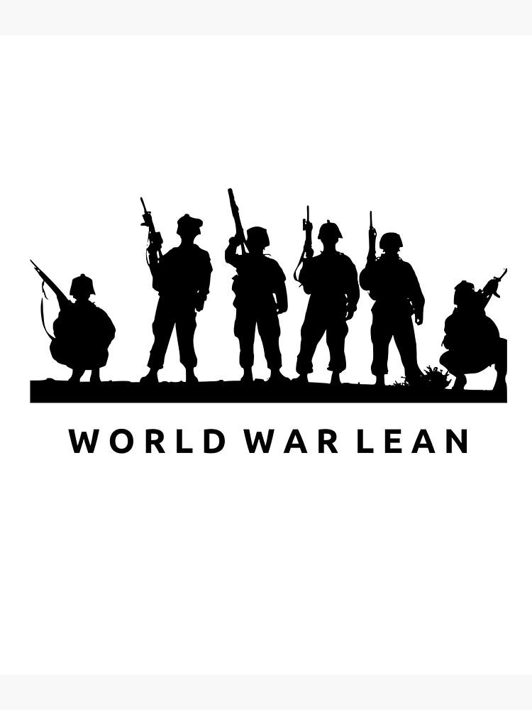 "world war lean" Sticker for Sale by Huluhub | Redbubble