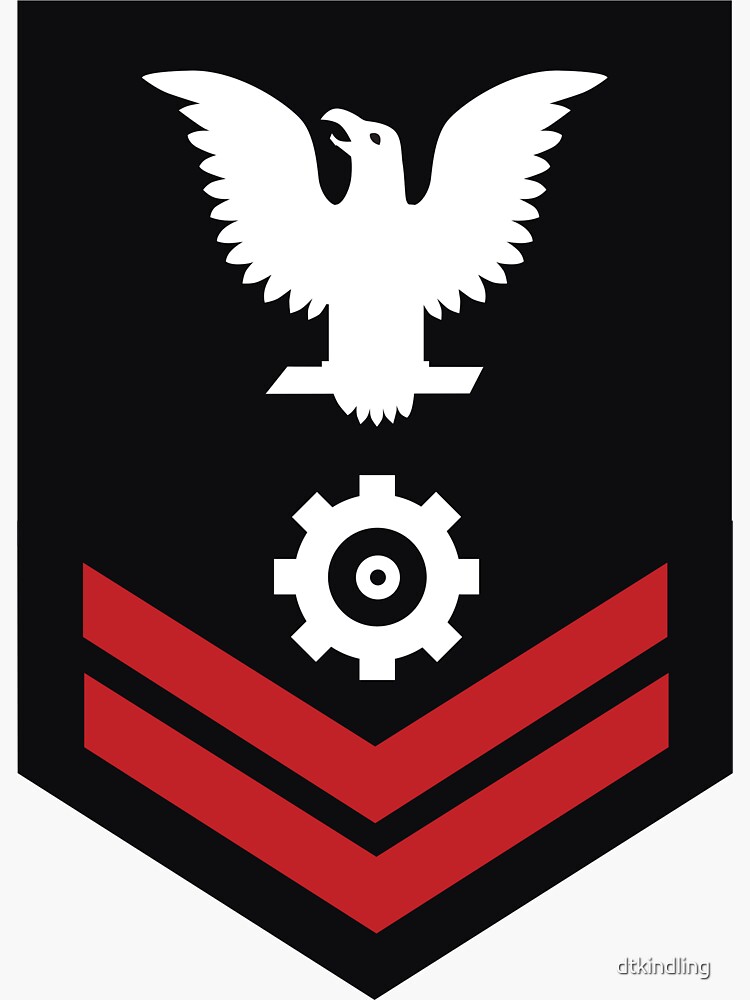 "EN2 Engineman Second Class" Sticker for Sale by dtkindling | Redbubble