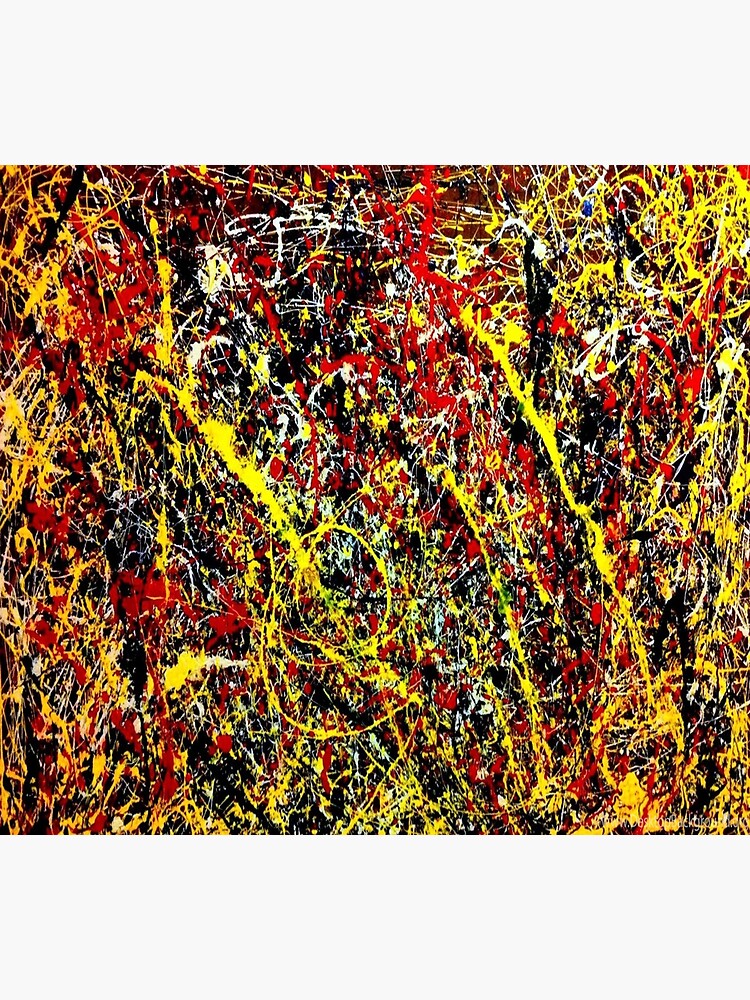 Art Work by jackson pollock Premium Matte Vertical Poster sold by ...