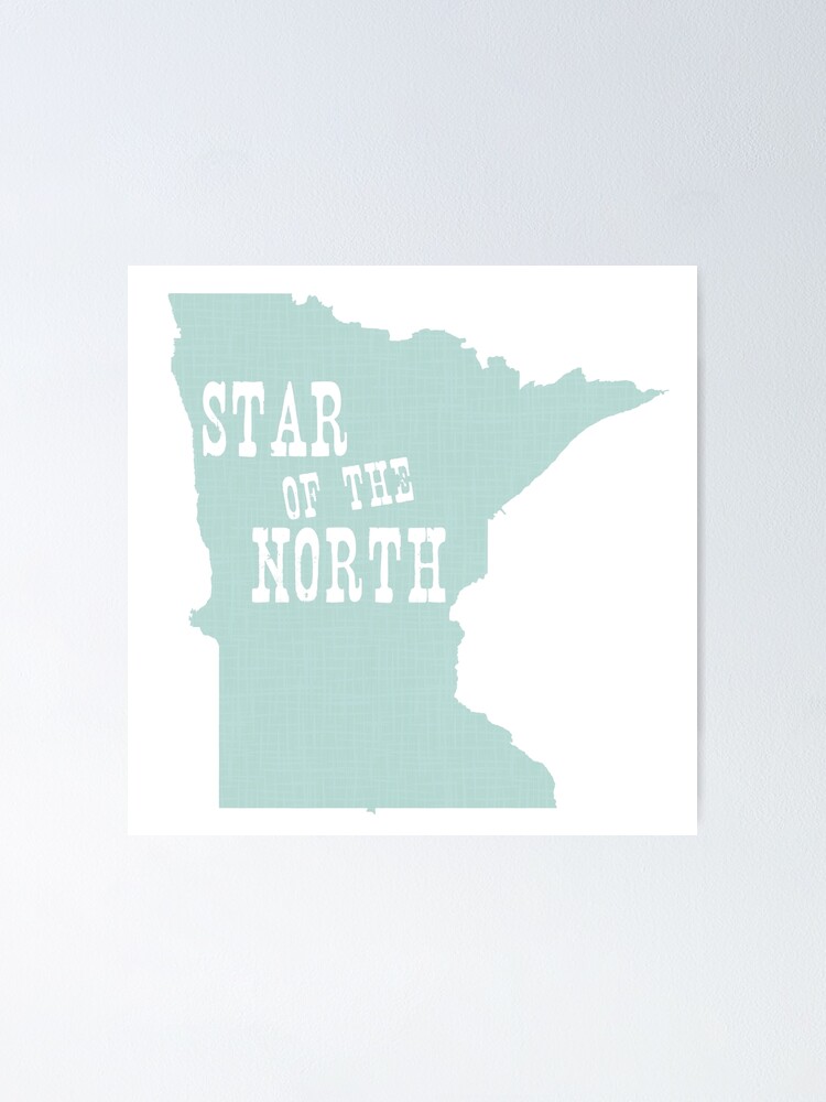 "Minnesota State Motto Slogan" Poster by surgedesigns | Redbubble