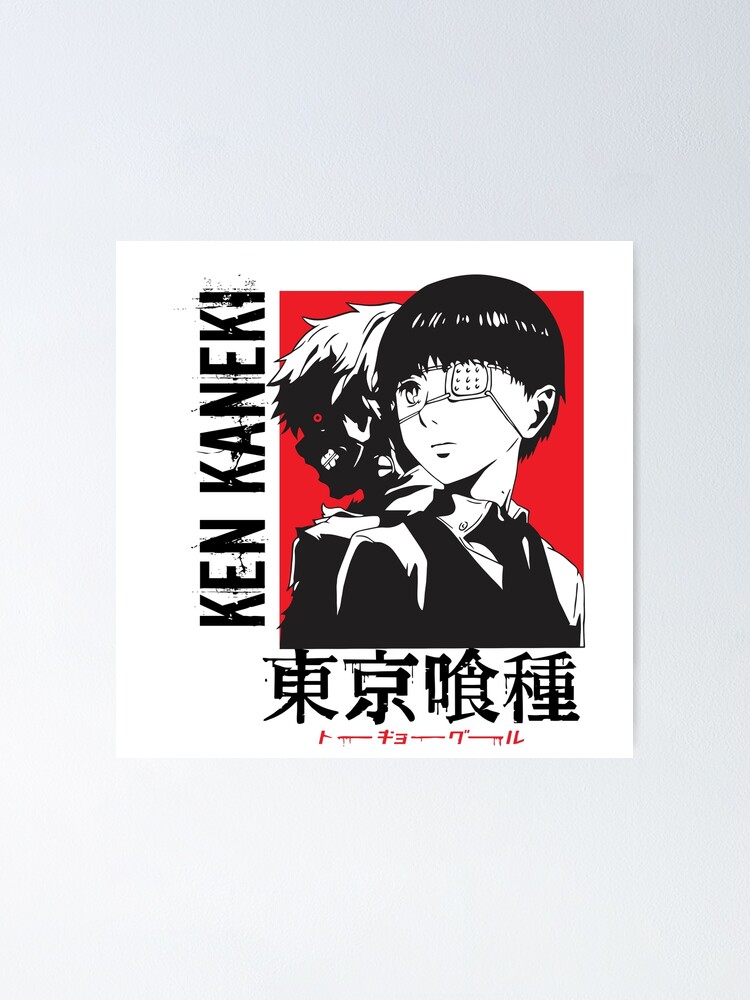 "kaneki ken" Poster for Sale by cremadesign | Redbubble