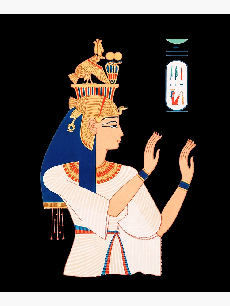 "Queen Tiye, wife of Amenhotep" Poster for Sale by CivilizActions ...
