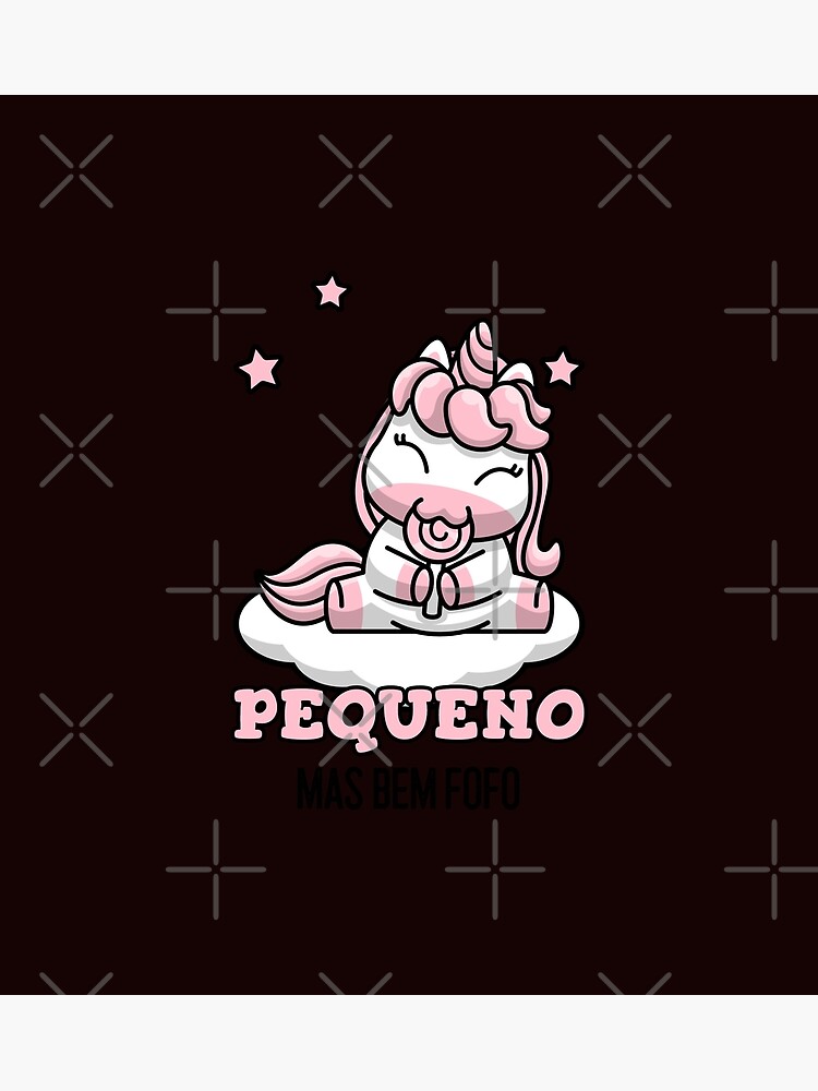 "Small but very cute - (Pequeno mas bem fofo)" Poster for Sale by ...