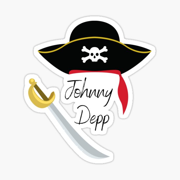 "Johnny Depp" Sticker by Jasith94 | Redbubble