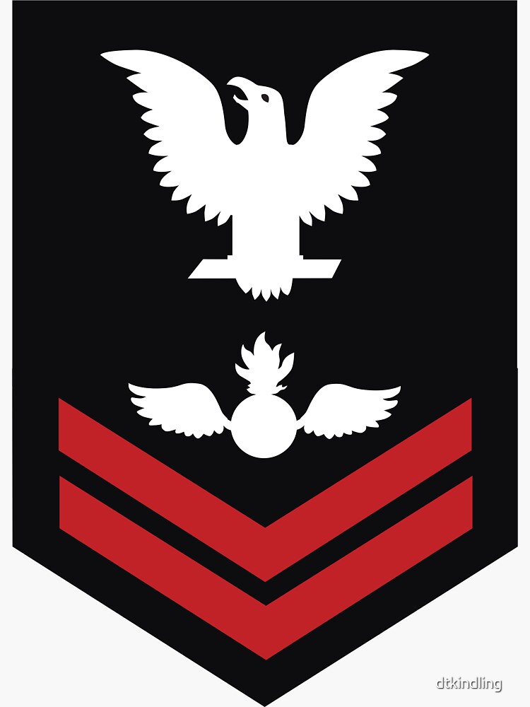 "AO2 Aviation Ordinanceman Second Class" Sticker for Sale by dtkindling ...