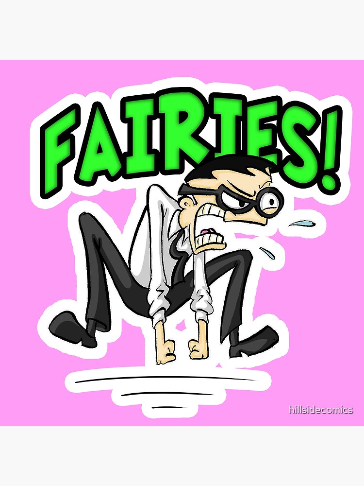 "Fairly Odd Parents - Mr Crocker" Poster by hillsidecomics | Redbubble