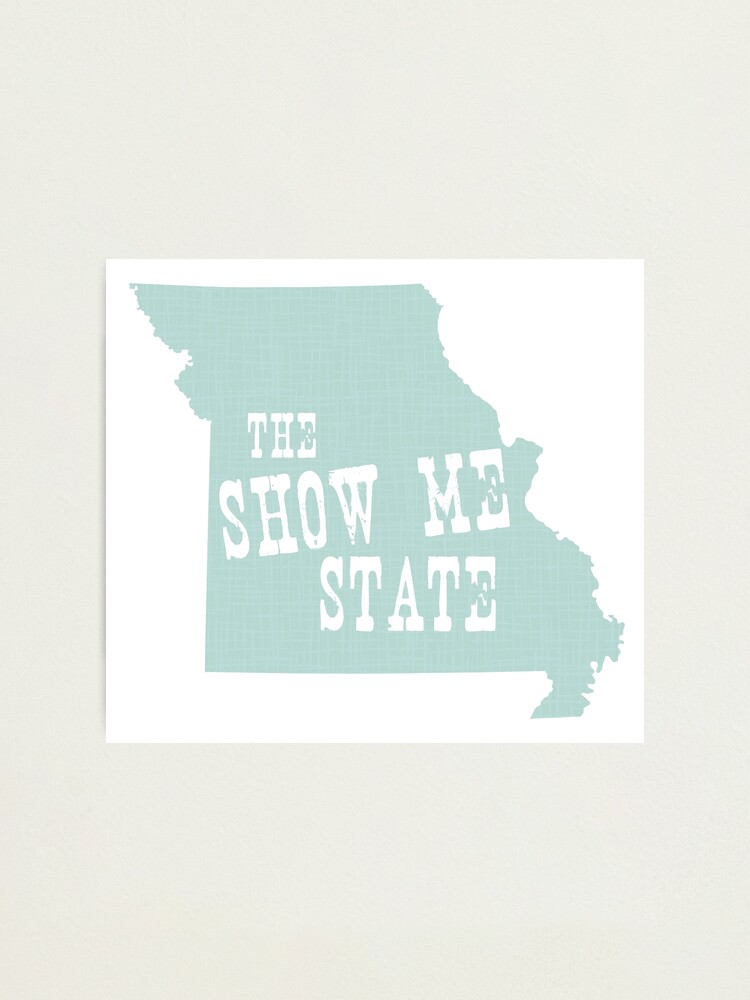 "Missouri State Motto Slogan" Photographic Print for Sale by ...