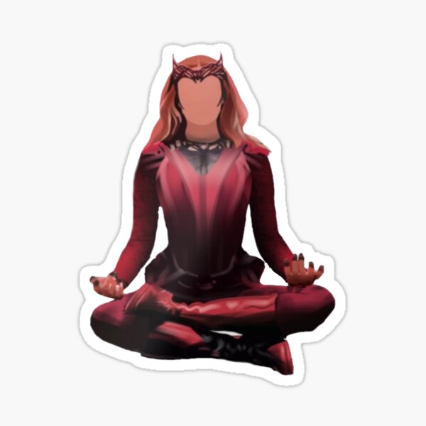 "wanda" Sticker for Sale by marvelposters | Redbubble