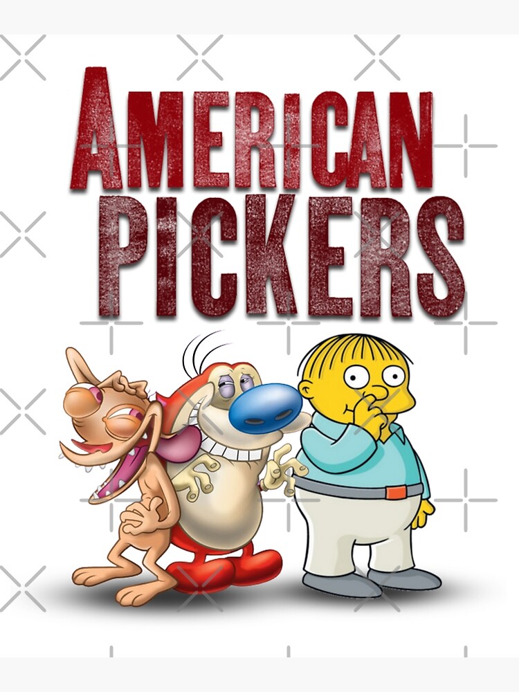 Póster «American, Pickers (versión de dibujos animados)» de GrittyGuapo ...