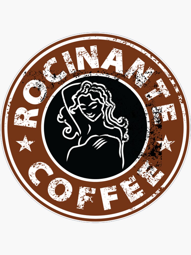 "ROCINANTE" Sticker by yoantriasha | Redbubble
