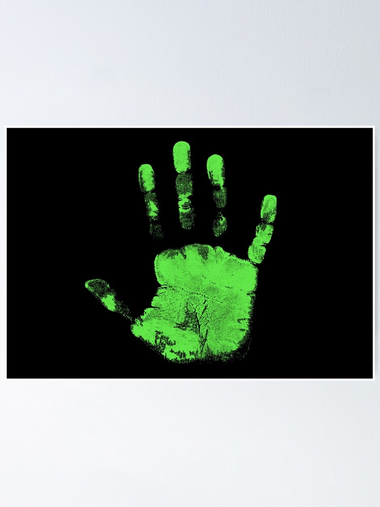 "Phasmophobia Fingerprints" Poster for Sale by NovocainArt | Redbubble